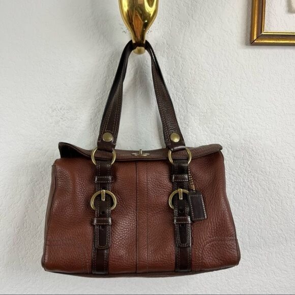 Coach | Bags | Coach Ny Chelsea Turn Lock East West Shoulder Bag Tote ...